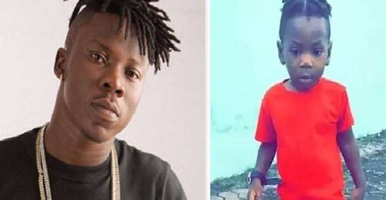 Photo: Shatta Wale's Son Bears Striking Resemblance To Stonebwoy