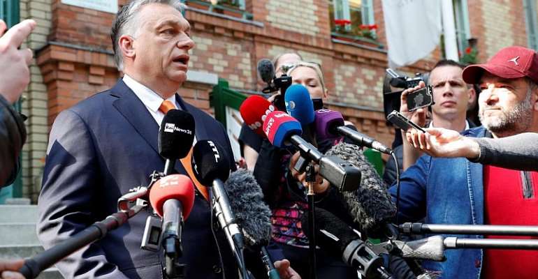 European populist leaders hail breakthrough in EU elections