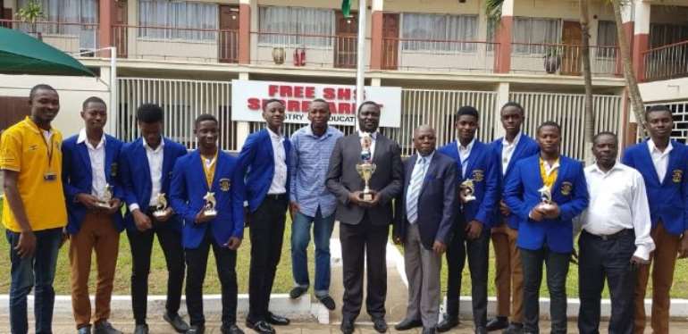 Opoku Ware School Lauded For Winning Robotics Award