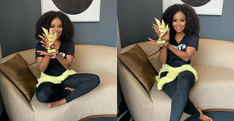 MTV Base VJ, Nenny B, Bags Award for ‘TV Personality of the Year’ at ...