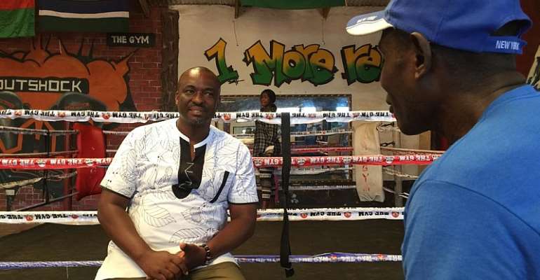 Abraham Neequaye promises pension for coaches and boxers
