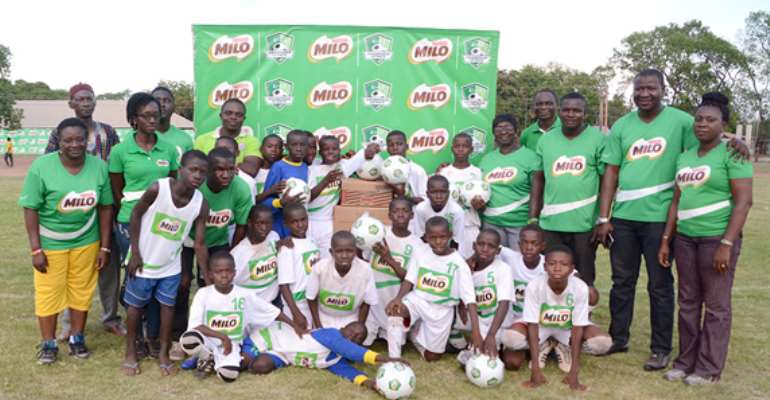 Funsi RC are zonal champions in 2017 Milo U-13 tournament