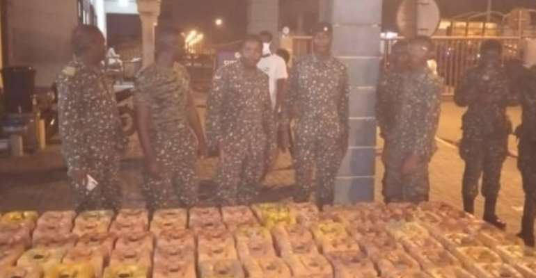 Immigration Intercepts 141 Gallons Of Fuel At Aflao Border