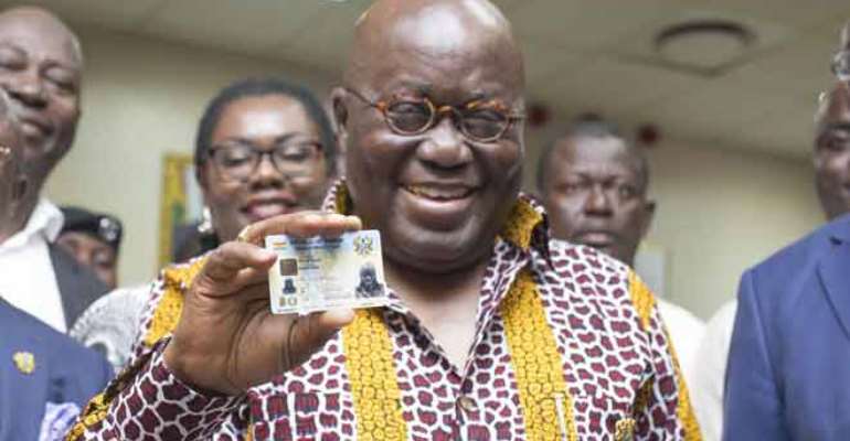 Ghana Card; The Issue Of Ghana's EC Voter ID Card