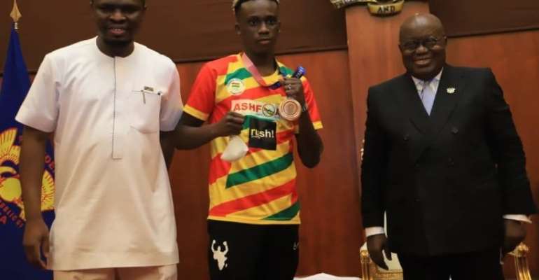 Ghana’s Tokyo 2020 Olympic medalists Samuel Takyi to receive car, $30,000