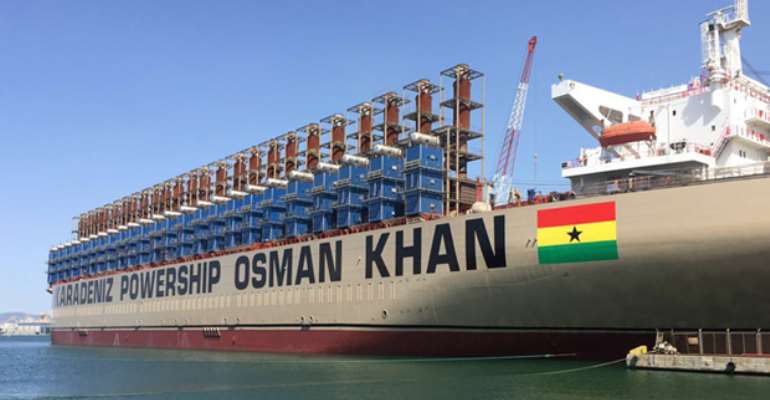 New Karpowership Arrives At Tema Today