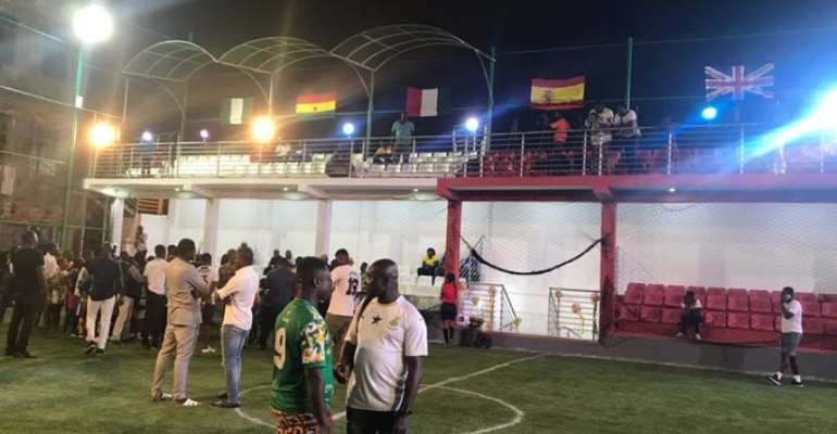 New Astro Turf Pitch In Nima Unveiled [PHOTOS]