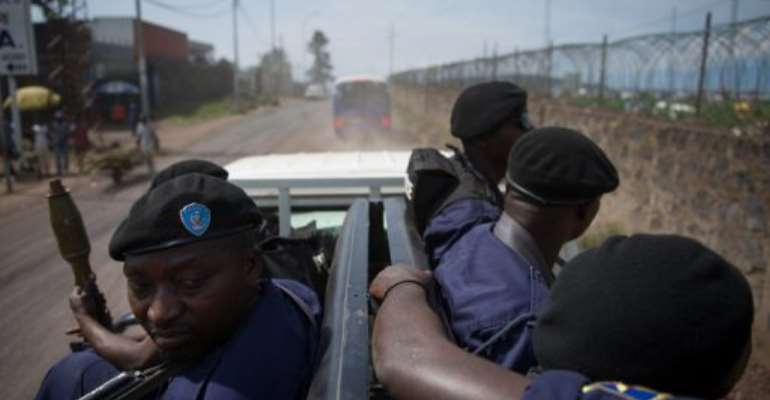 DR Congo police arrest rebel leader
