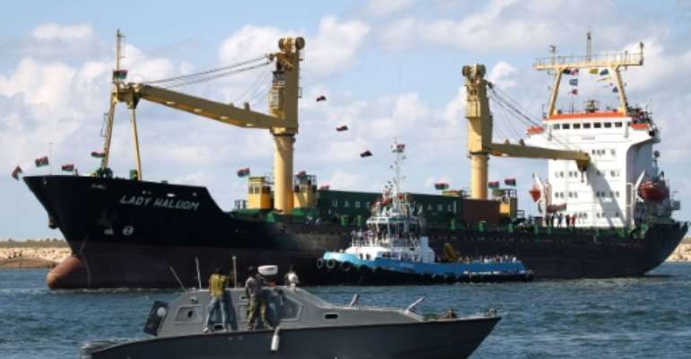 Benghazi port in Libya open again after 3 years