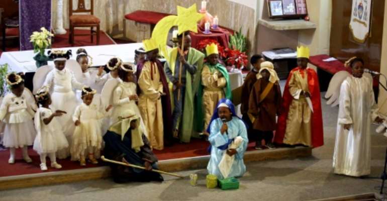 Christians seek seasonal solace in war-torn Libya