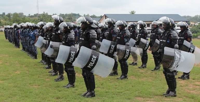 Police begins anti-terrorism training