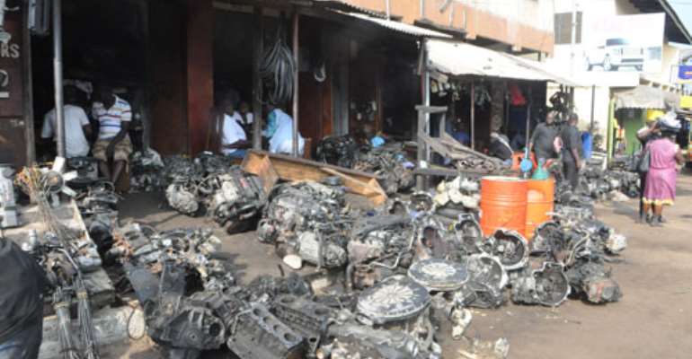Abossey Okai: Ghana's auto spare part mecca