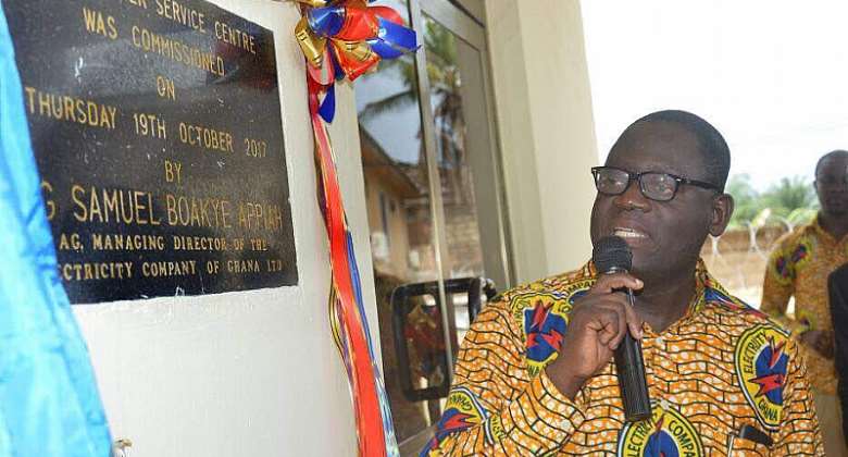 Wassa Akropong Gets ECG Business Centre To Serve Customers