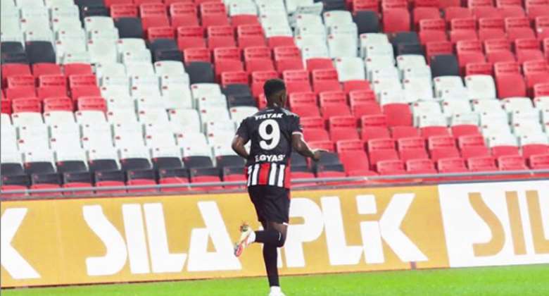 Ghana's Edwin Gyasi Excited With His Debut Goal In Samsunspor Big Win