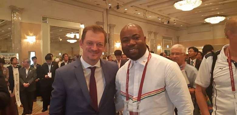 National Paralympic Committee President Samson Deen In Bonn Germany For ...