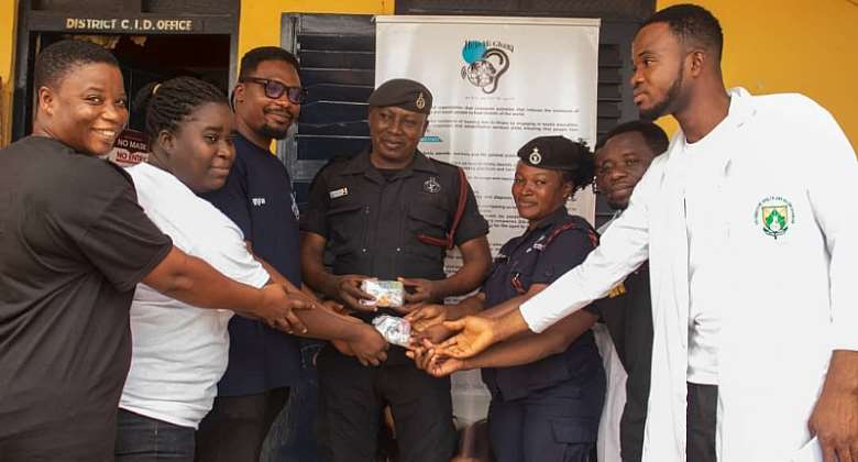 V/R: Hearmi Ghana donates hearing protective equipment, conducts ear ...