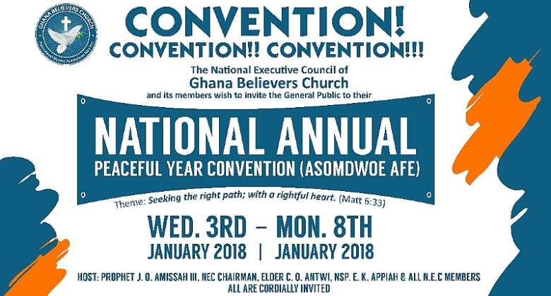 Ghana Believers Church Holds Annual Convention!