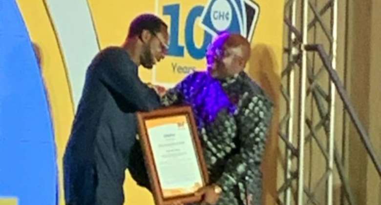 George Andah Honoured MTN Mobile Money Builder