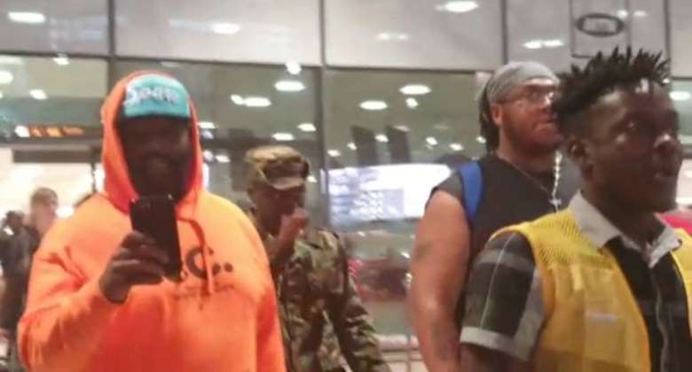 Rick Ross lands in Ghana for Detty Rave Concert