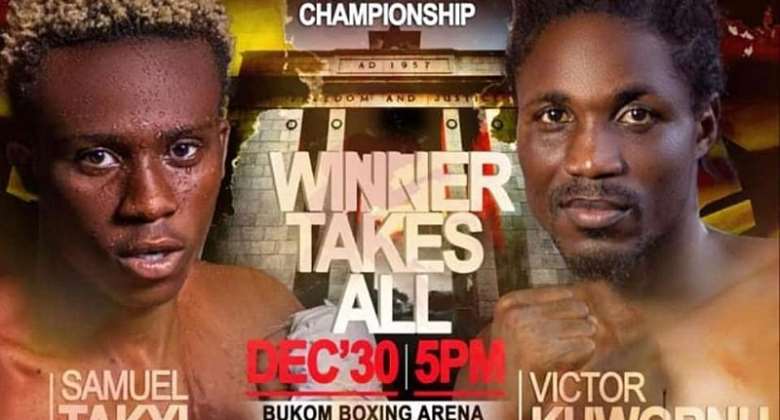Samuel Takyi to face Victor Kuwornu for Ghana Lightweight title on ...