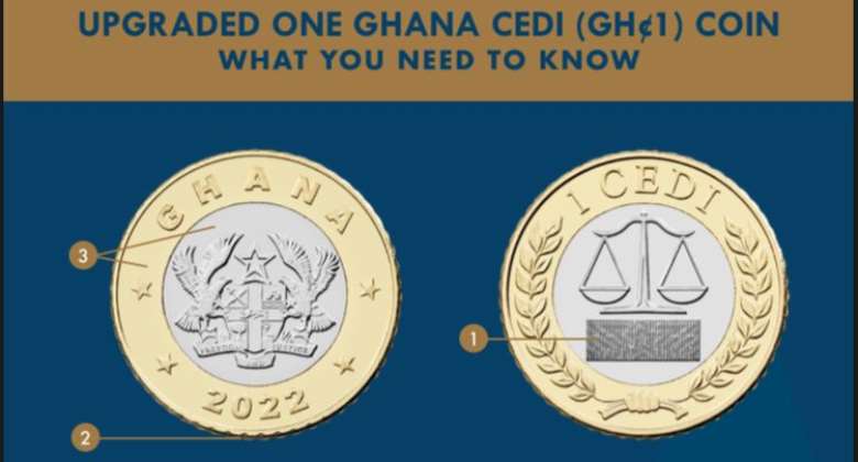 BoG begins circulation of new GH₵1 coin from December 12