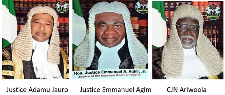 Lawan vs. Machina: Justices Adamu Jauro & Emmanuel Agim As Expressions ...