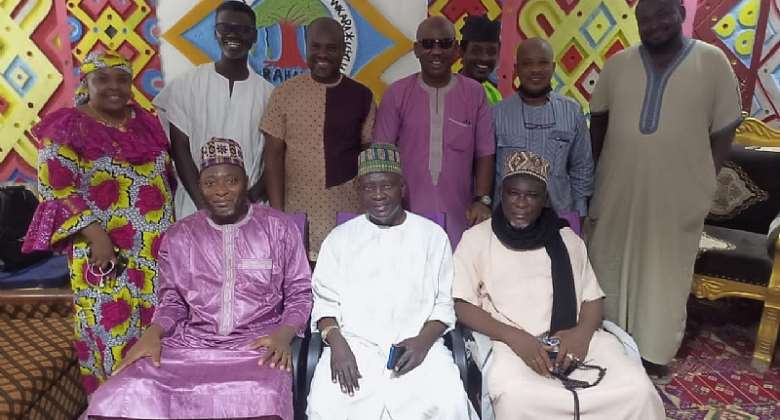 Greater Accra Zongo Chief meetJournalists of Zongo Descent
