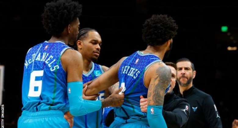 NBA: Charlotte Hornets' Miles Bridges hits fan with thrown gumshield ...