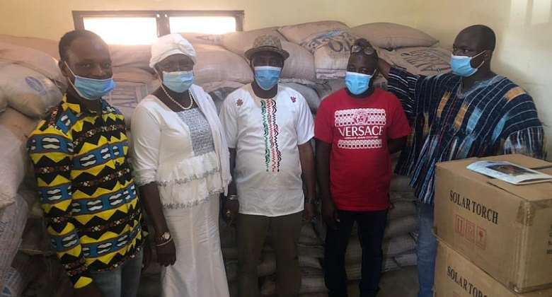 Salaga South MP Hajia Zuwera Ibrahimah supports Muslims with 300 bags ...