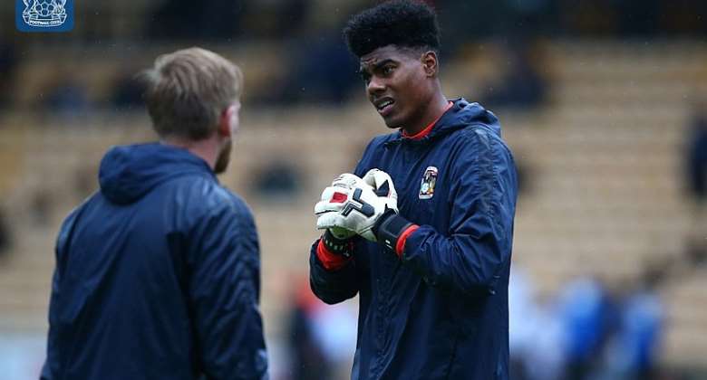 Teenage Ghanaian goalkeeper Corey Addai gets praise from Coventry City boss