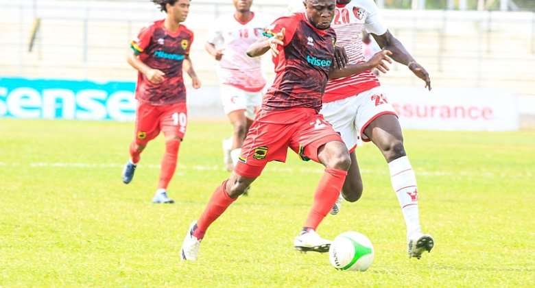 VIDEO: Watch highlights of Asante Kotoko’s 1-1 draw against WAFA SC