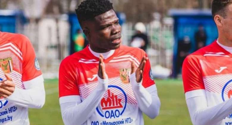 Francis Narh Named In Team Of The Week In Belarus Vysshaya Liga