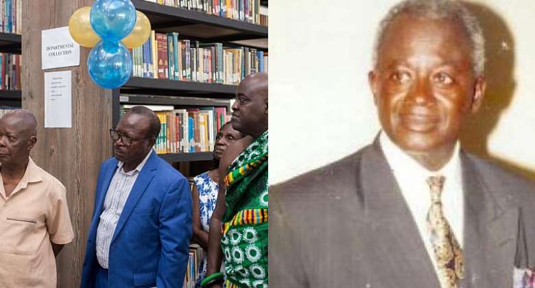 University of Ghana opens new library in honor of Emeritus Professor ...