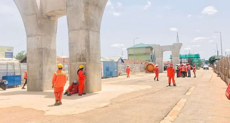 Tamale Interchange 40% Done