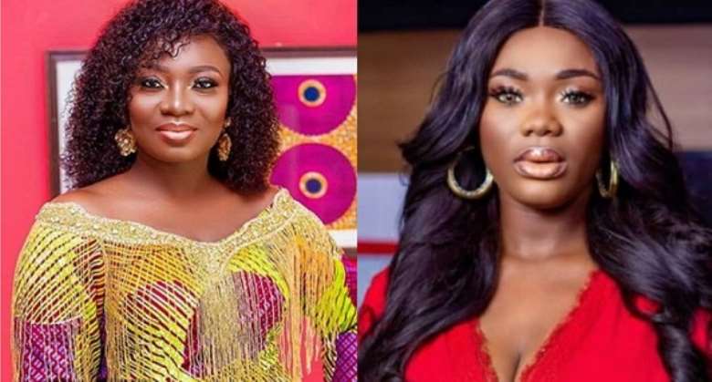 Stacy Amoateng, Akua GMB Finally Smoke Peace Pipe (Screenshots)