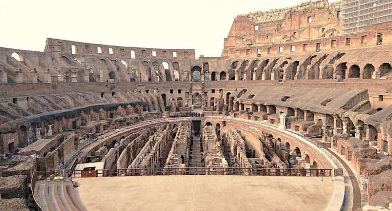 Rome's Colosseum opens newly restored mythical 'backstage' to the public