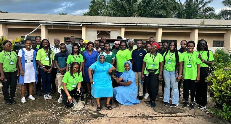 Ghana Nurses Association DFW and MEH holds health fair at Sokode