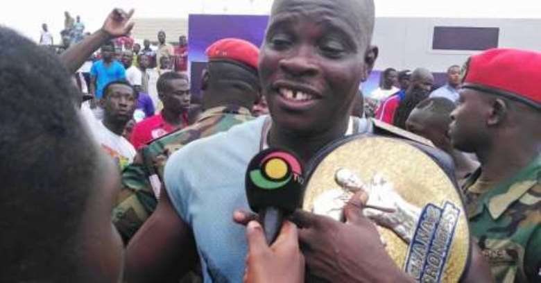 Weightlifting: Courage Adukpo wins Ghana’s Strongest 2016