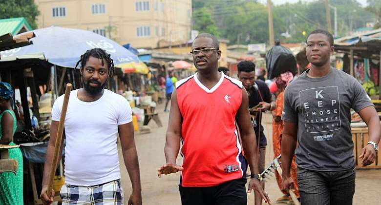 Kankam Boadu Supports MAG Cleanup Exercise