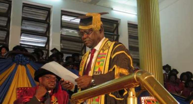Prof Owusu sworn-in as UG's Vice Chancellor