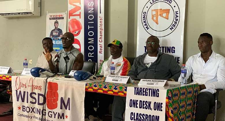 MLH and Wisdom Boxing Promotions to stage 'Fight For Education' on Aug. 26 at Accra Sports Stadium