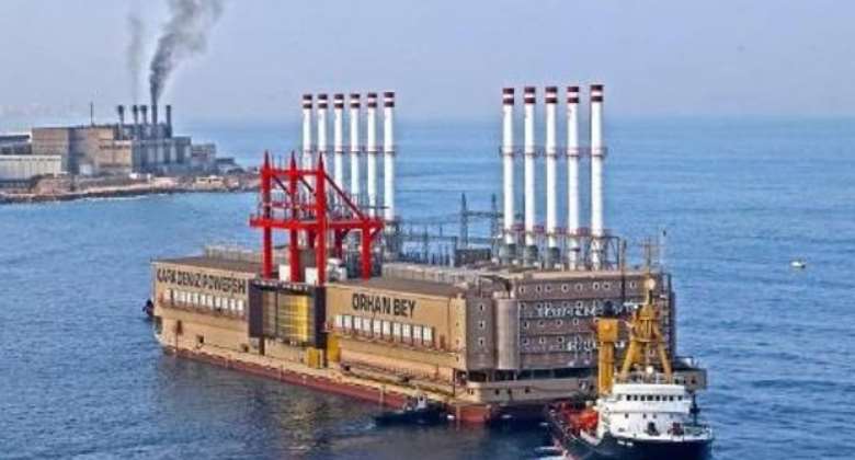 450MW Karpowership Arrives; Power Supply To Improve