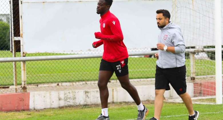 Ghana Star Edwin Gyasi Returns To Samsunspor Training