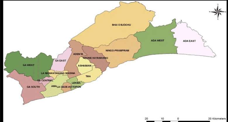 Greater Accra now the most populous region in Ghana with 5,446,237 ...