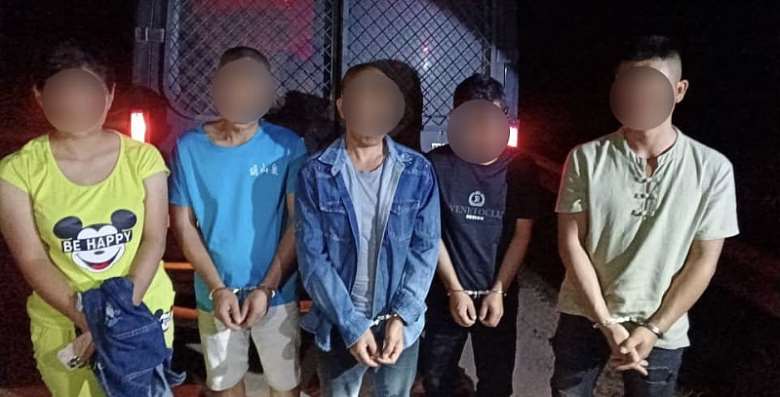 Ellembelle: Five Chinese nationals arrested in connection with missing excavators