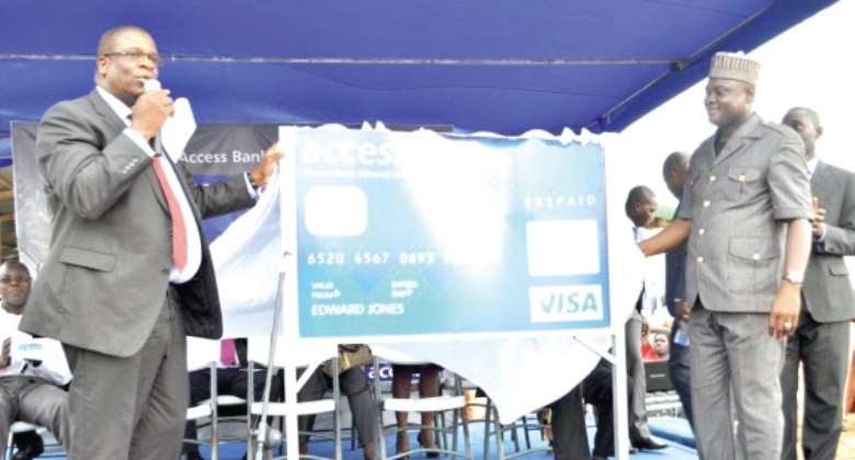 Access Bank launches visa prepaid card
