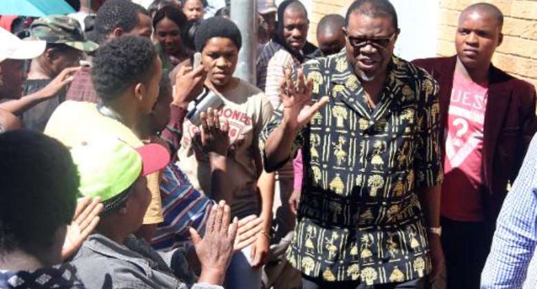 Namibia's new president sworn in after landslide victory