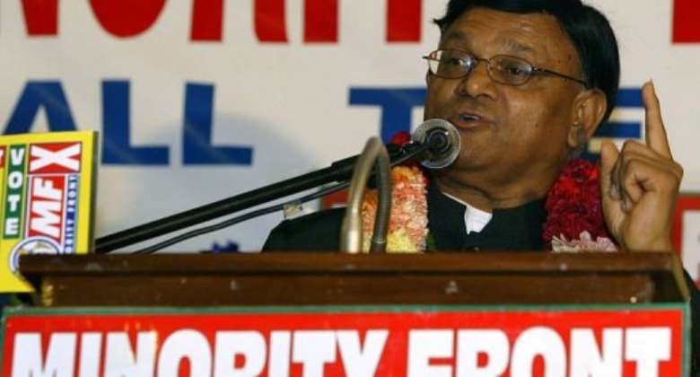 S. African Indian politician Amichand Rajbansi dies