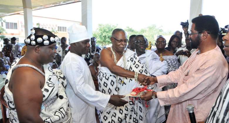 AMAâ€ˆrenovates Ga Mantse's palace