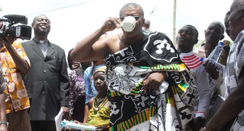 SOS Children's Villages Ghana provides potable water to Bunso residents